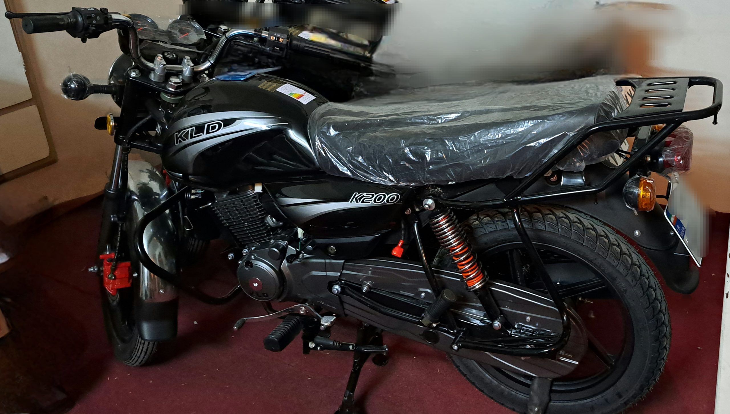 موتور KLD 200 طرح باکسر صفر ۱۴۰۳ مشکی - آگهی موتور